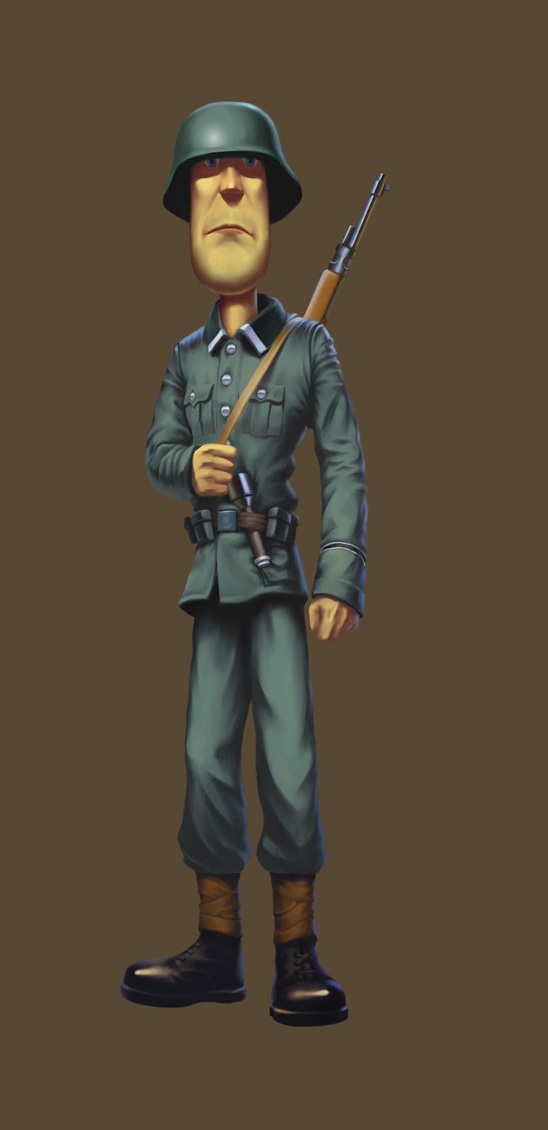 Hartman`s blog: Cartoon german soldier of WW2