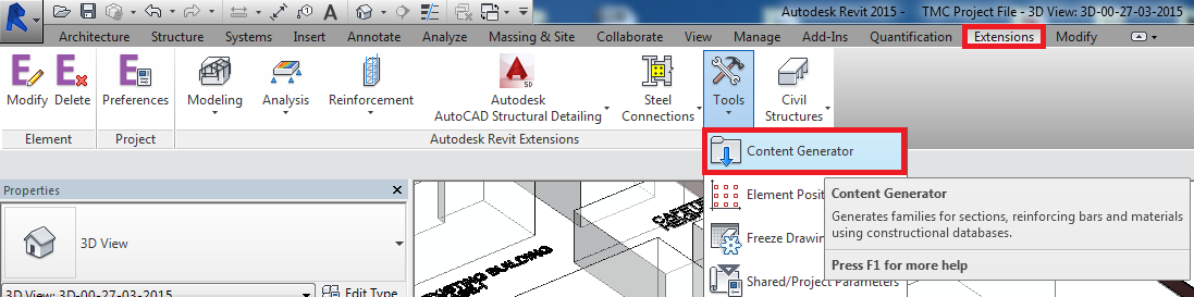 Building Information Modeling: Loading Rebar Shape Codes in Revit