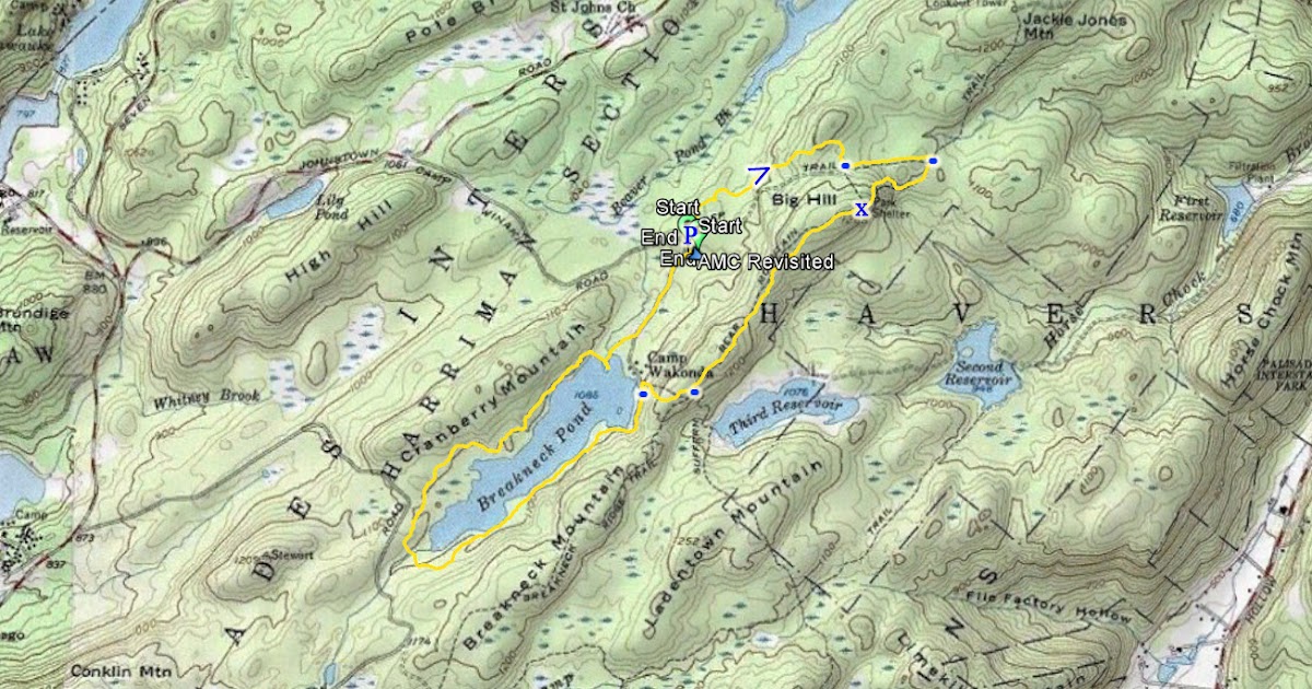 Harriman Hiker: Harriman State Park and Beyond: AMC Harriman, Big Hill ...