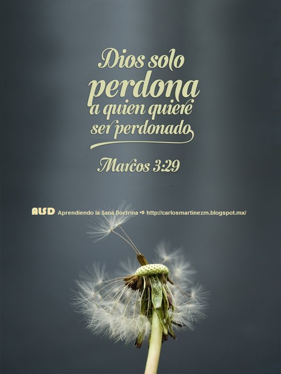 Aprendiendo la Sana Doctrina: Marcos 3:29