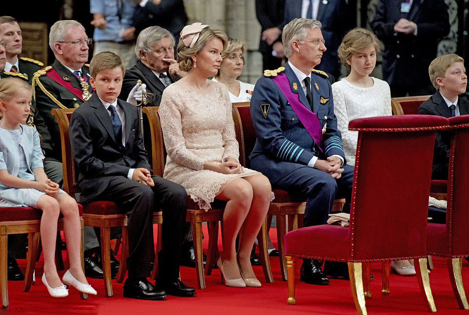 Royal Family Around the World: Queen Mathilde and King Philippe are ...