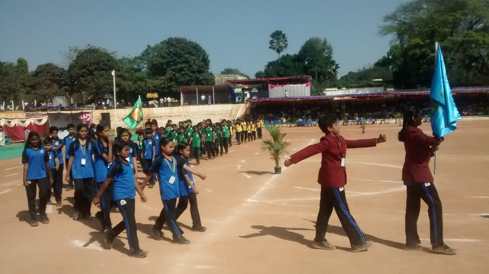 Sports Day - HMT Ground - 30/1/16: Sun dance