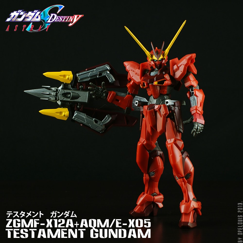 Opelouis's Toys Collection: Robot Spirit ZGMF-X12A+AQM/E-X05 Testament ...