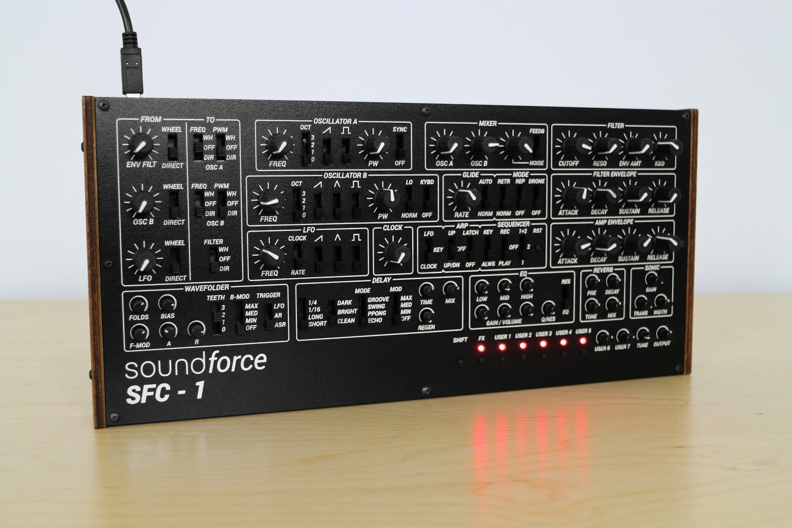MATRIXSYNTH: SoundForce introduces MIDI controller for u-he’s Repro-1 ...