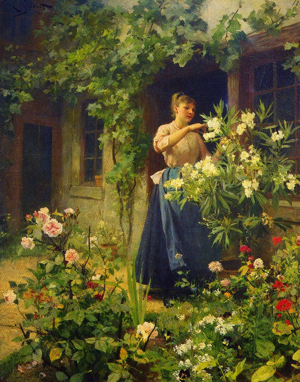 Tudo Sobre Pintura: Victor Gabriel Gilbert / Biografia e Obras