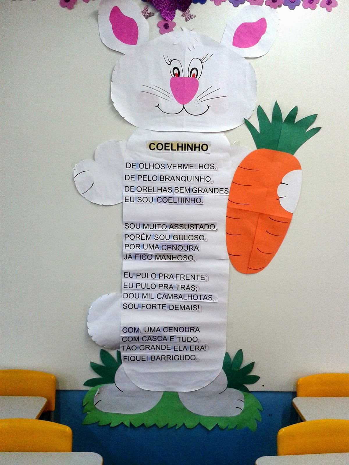 Alfabetização divertida: Coelhinho