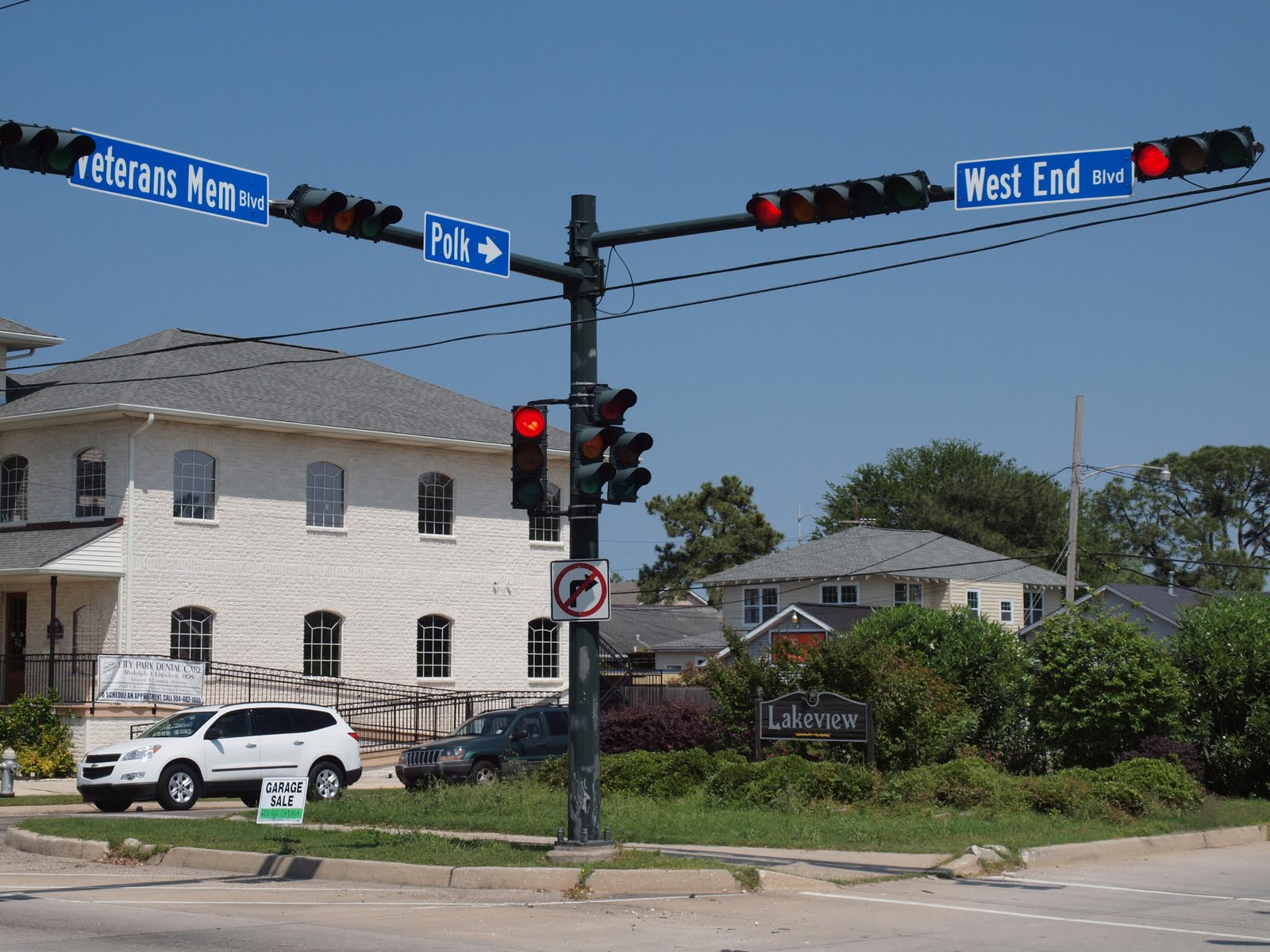 angels and people, life in New Orleans: traffic cones on display in ...