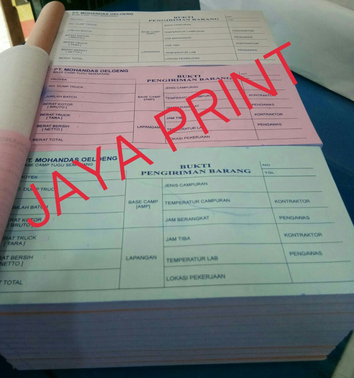 PERCETAKAN NOTA DI SEMARANG: Percetakan Nota Bukti Pengiriman Barang di ...