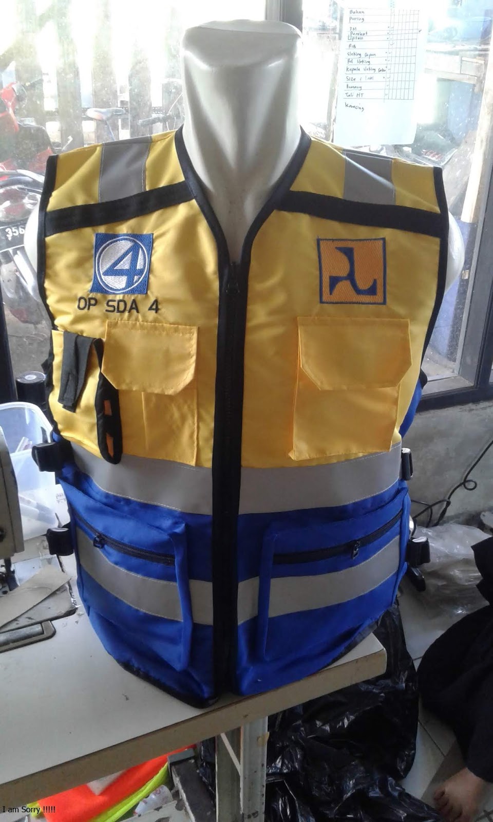 Rompi safety: ROMPI PEKERJAAN UMUM - ROMPI PU