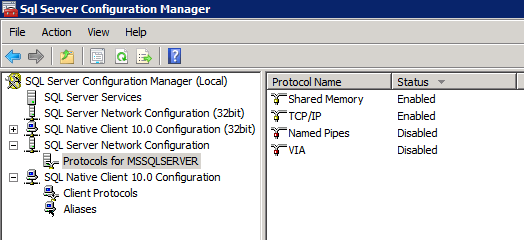 CopyPaste.Net: Can not connect SQL Server from SSMS