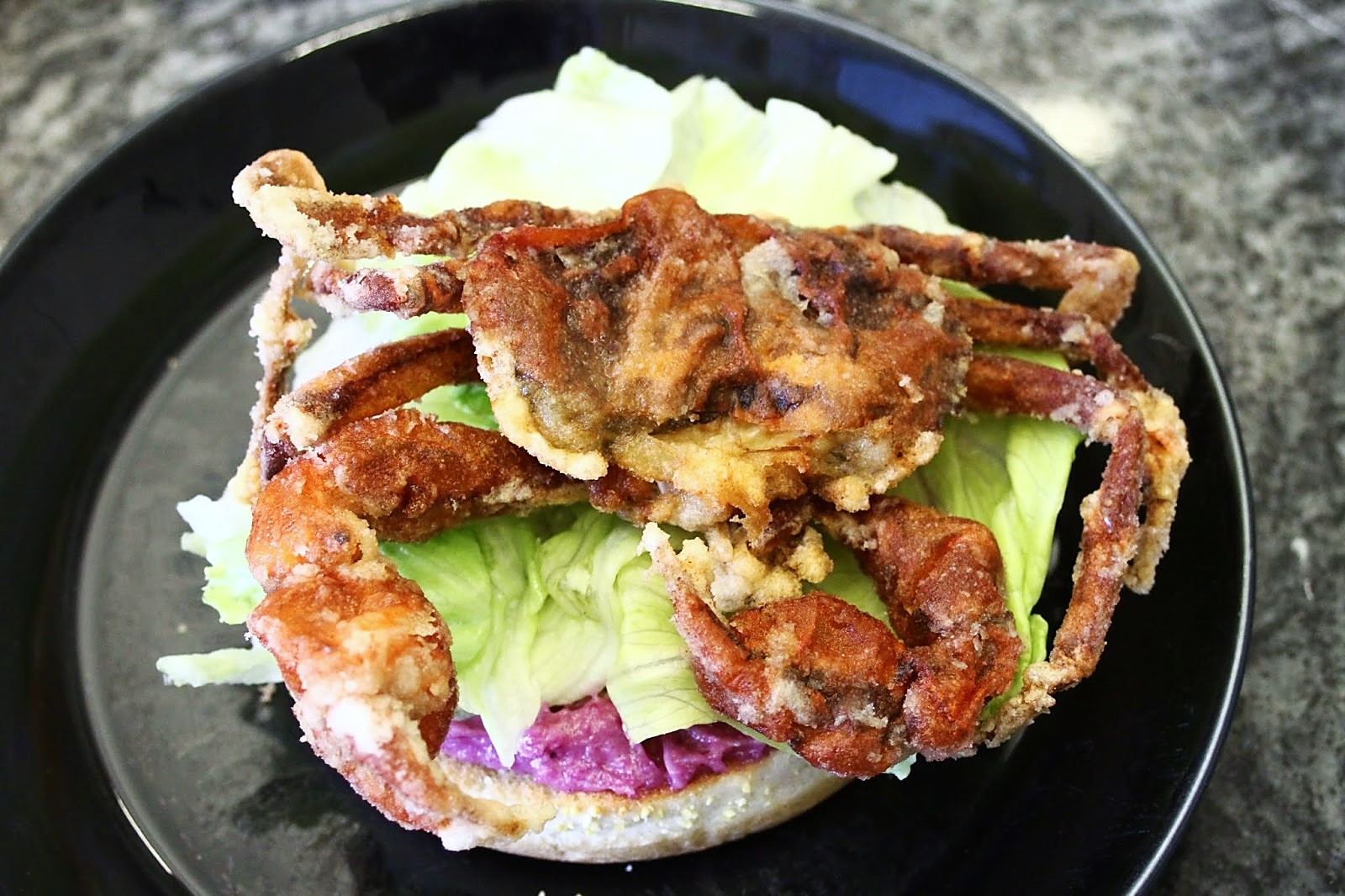 epätrendikäs ruokablogi: Soft shell crab burger eli pehmeäkuorirapua ...
