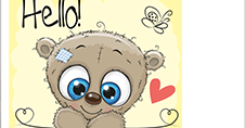 Hello Teddy | Symbols & Emoticons