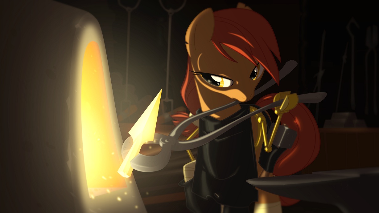 Equestria Daily - MLP Stuff!: Story: The Archer and the Smith