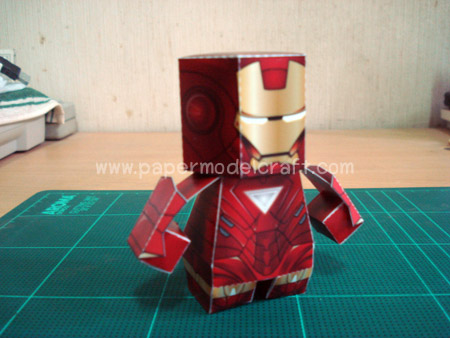 papermodel2u by Petchpaper: Free Paper Model :: The Avengers :: Iron Man