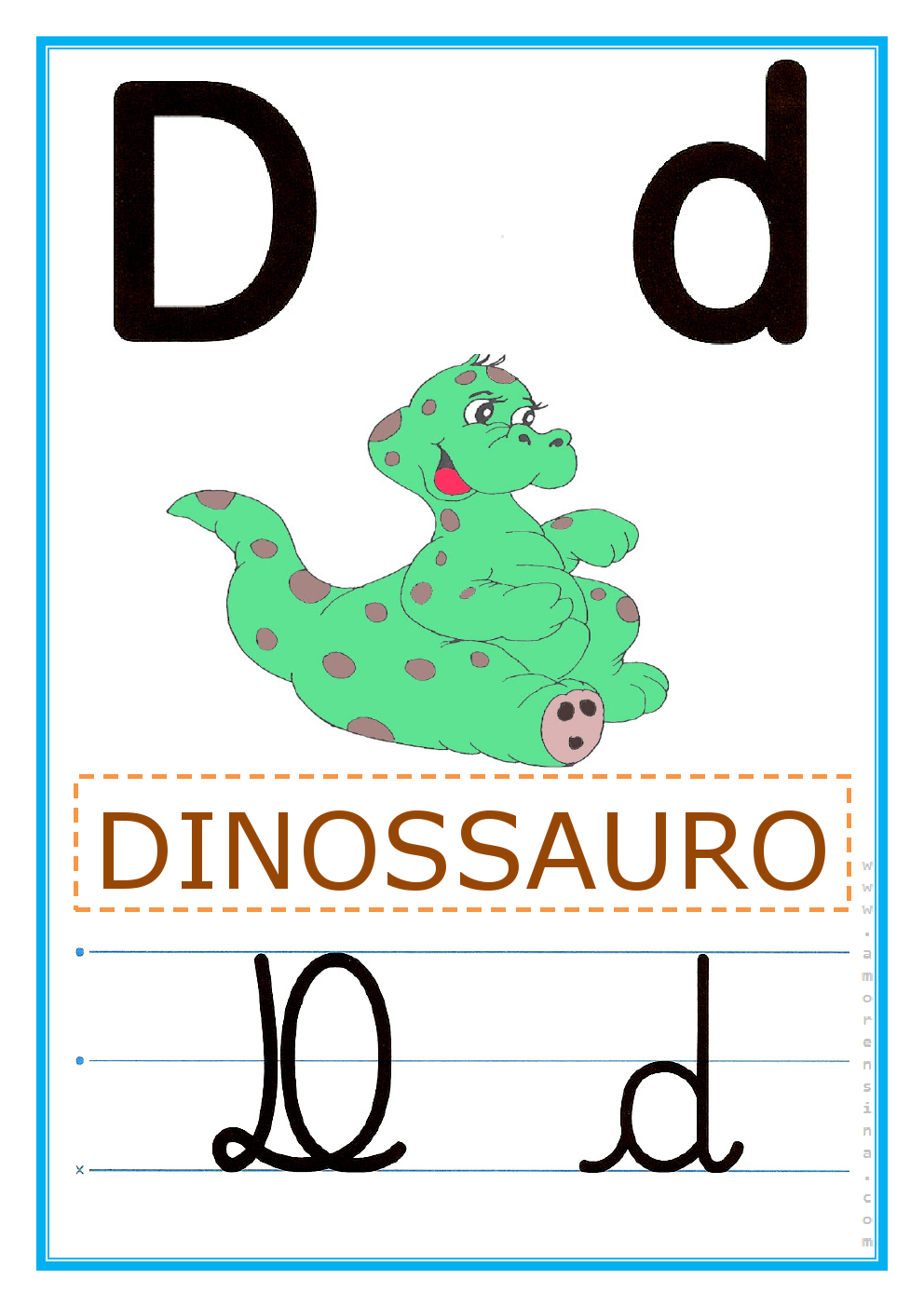 Cartaz Do Alfabeto Para Imprimir - RETOEDU