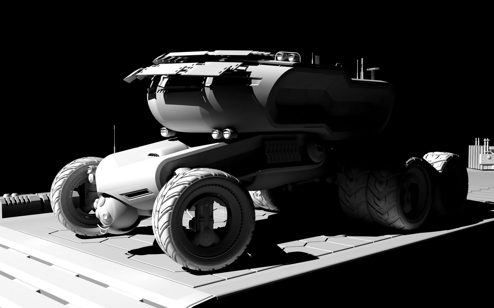 Greg Sue Design: Horus Project - Construction Directional Light