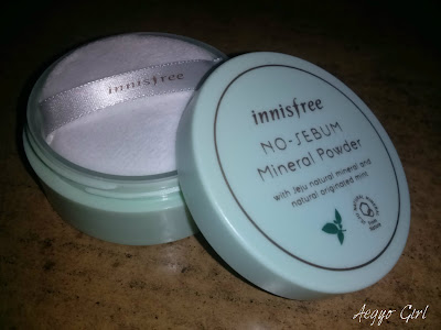 The Beauty Sweet Spot: REVIEW: Innisfree No Sebum Mineral Powder