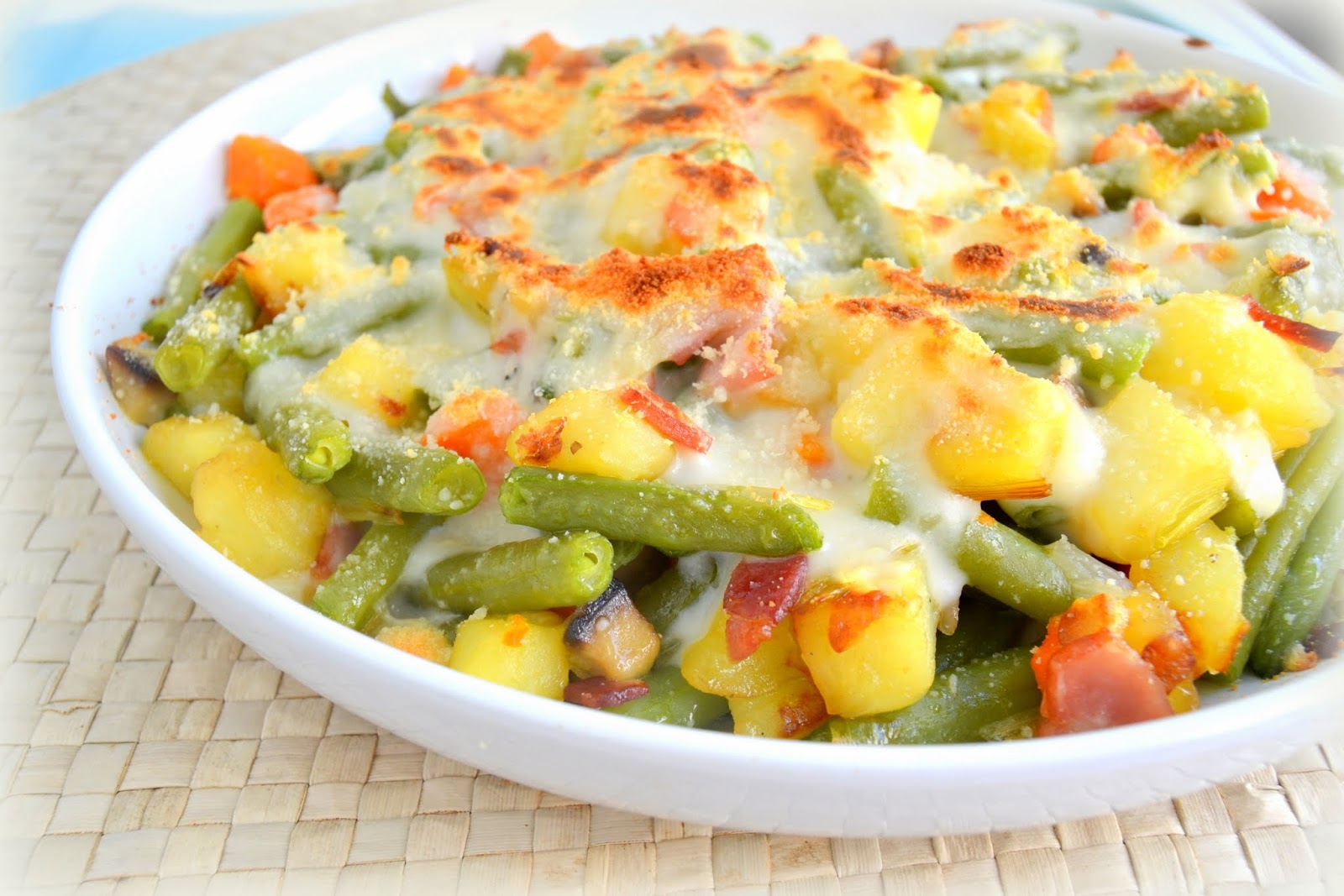 Salteado de verduras gratinadas | CocinaconMarta.com
