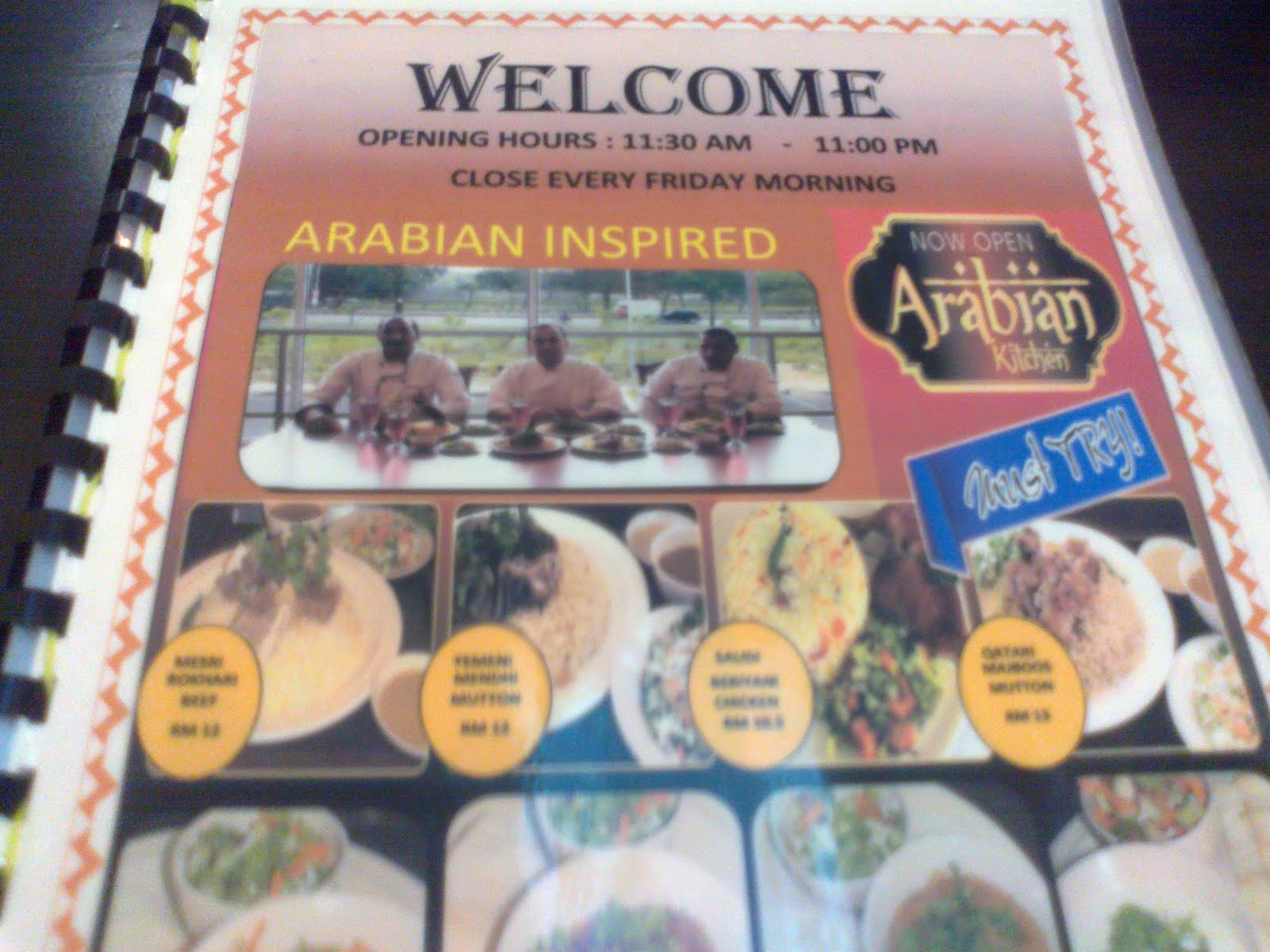 ini belog Teacher Mummy .. ^_^: Review Restoran Arabian Kitchen ...