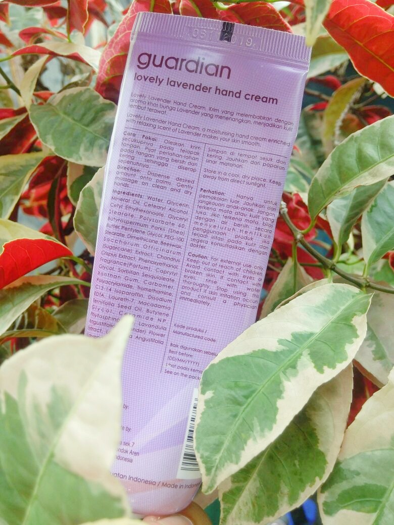 A M A L I A G G I T A .: Guardian Hand Cream - Lovely Lavender
