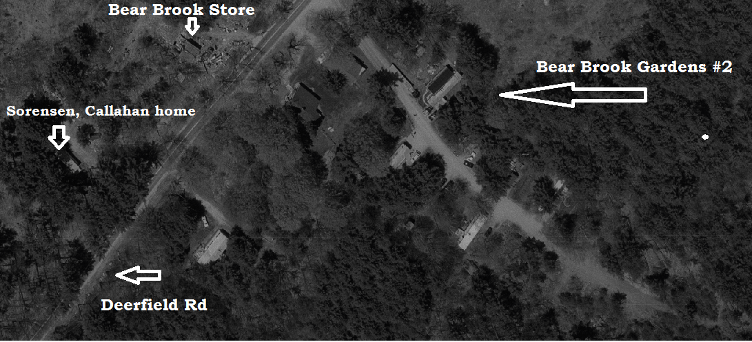 NEW ENGLAND COLD CASES: Bear Brook Gardens Maps 1977 through 1985