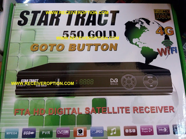 STAR TRACT 550 GOLD HD RECEIVER BISS KEY OPTION - How To Enter Biss key ...