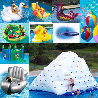 kayla's work: fun pool toys