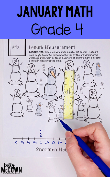 Kelly McCown: 4th Grade January Math
