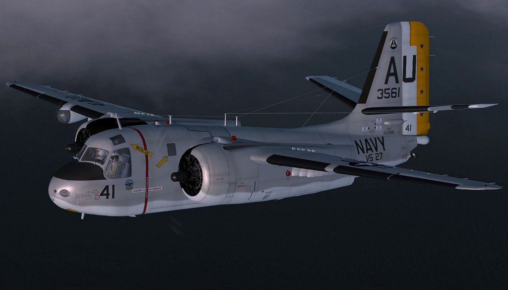 FSX aircraft/aviones (codegab): Grumman S2F-3 Tracker FSX Package