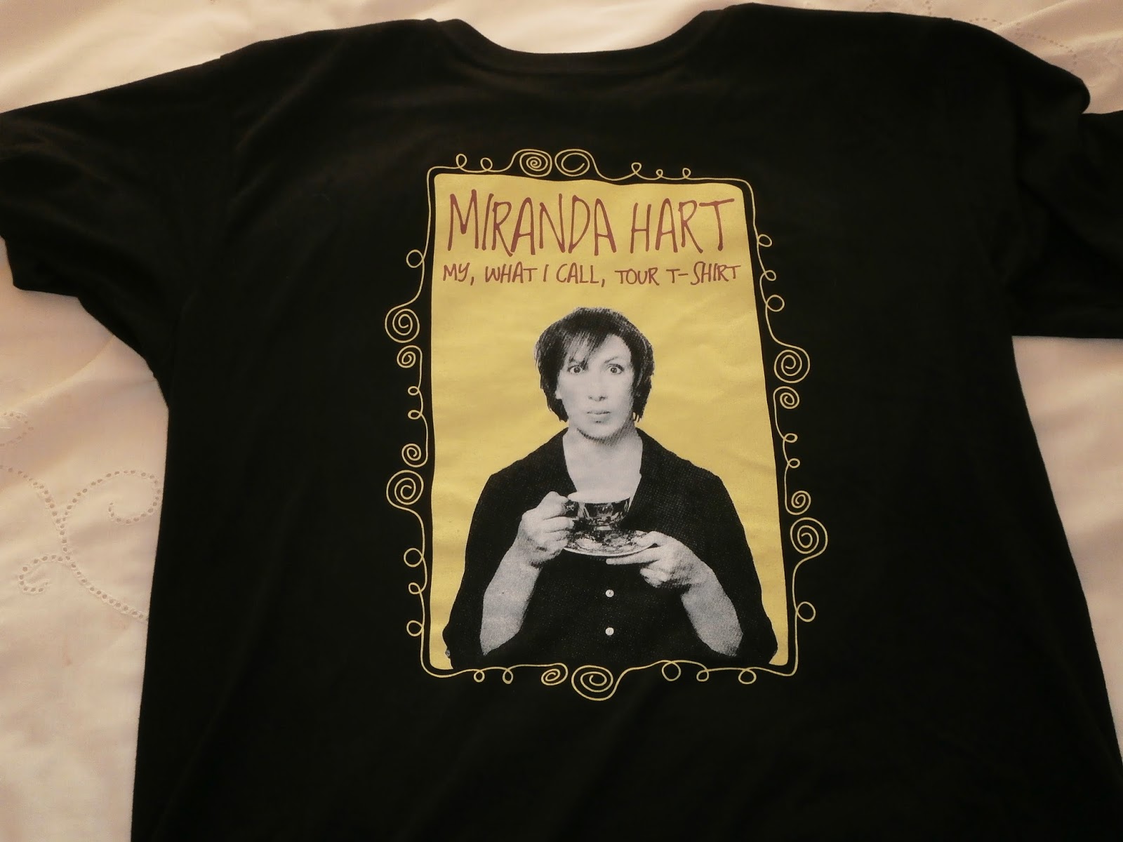 senthermental blogs: Miranda Hart's what i call, live tour - merchandise