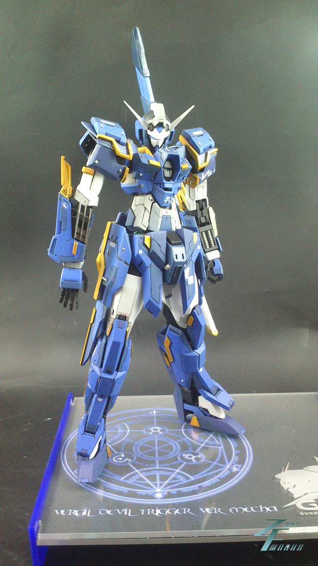 GUNDAM GUY: 1/100 Vergil's Devil Trigger - Custom Build GUNDAM GUY: 1/100 Vergil's Devil Trigger - Custom Build