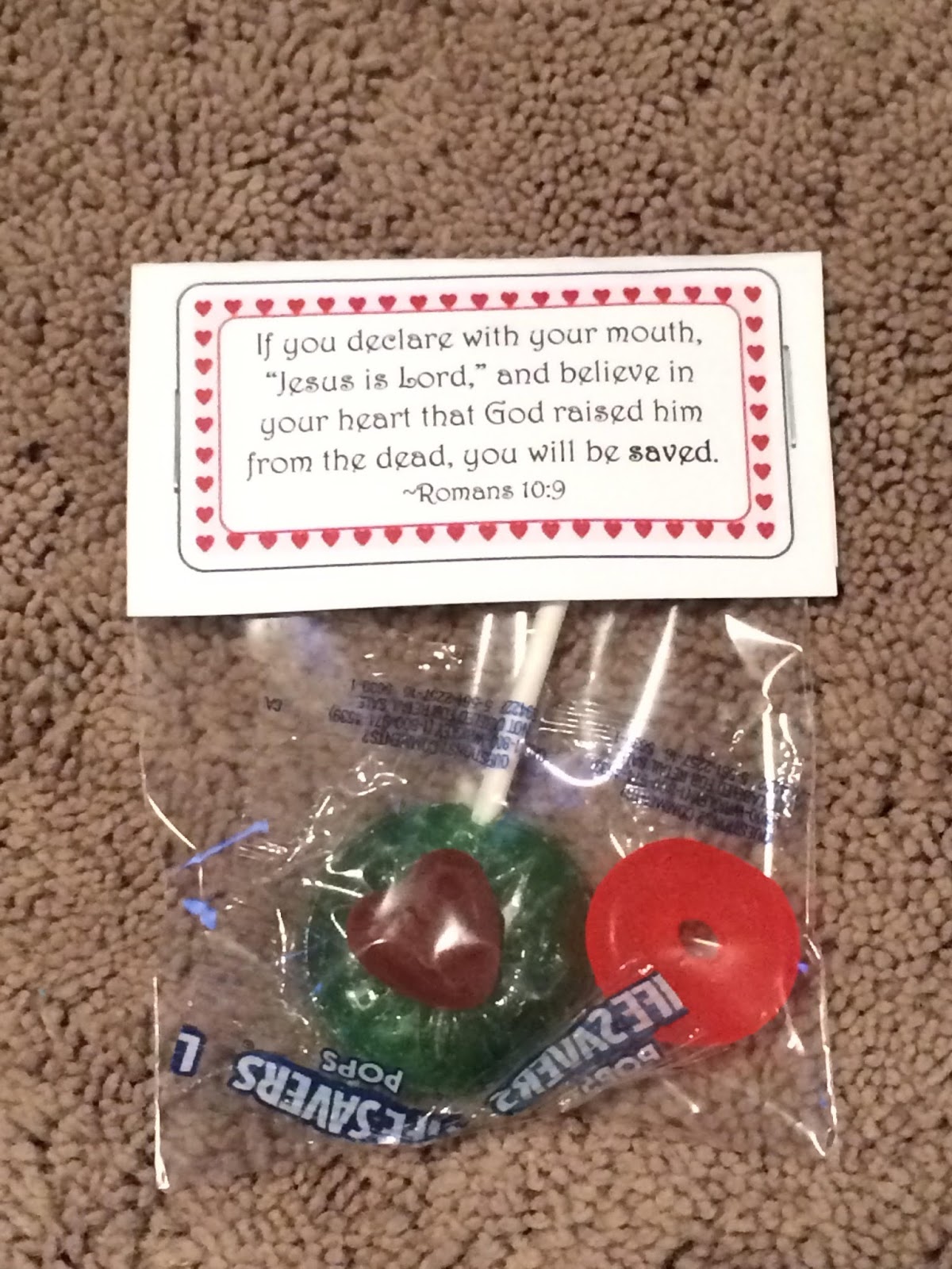 Learning From My Blessings: Homemade Scripture Valentines