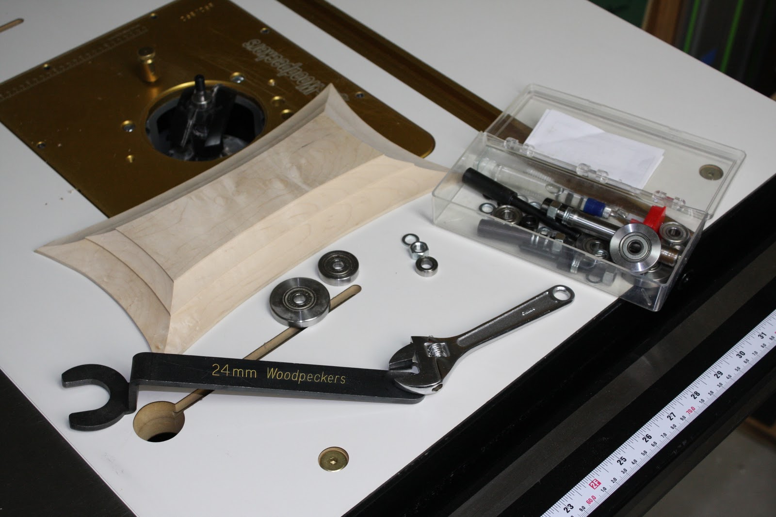 Utility of a Router Bearing Kit ~ Half-Inch Shy
