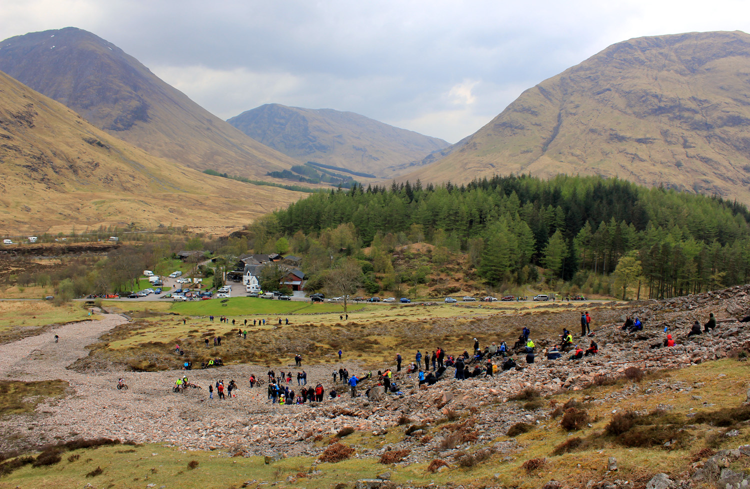 Glencoe Scotland: SSDT visit Clachaig Gully
