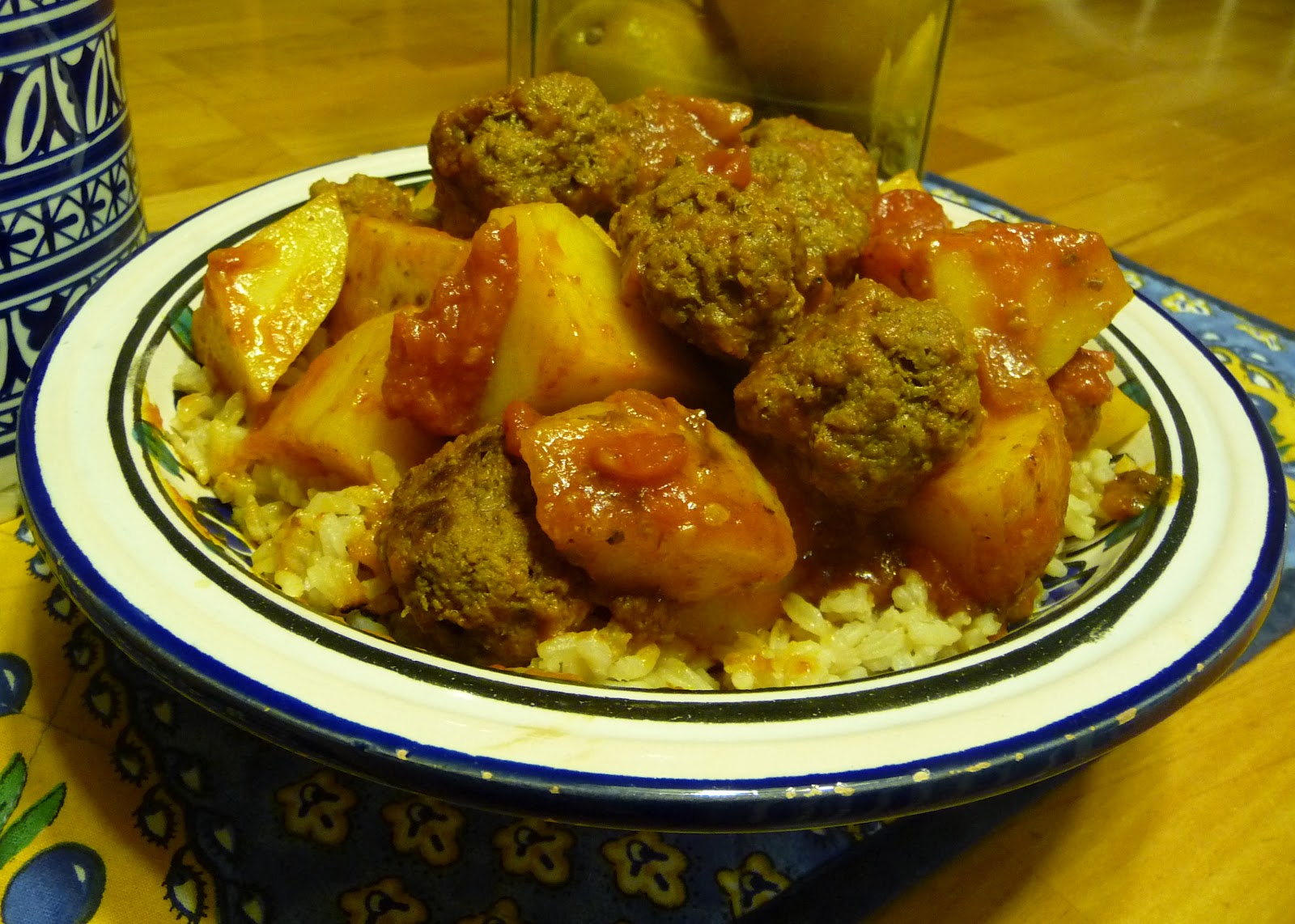 Persnickety: Kefta wa Batata (Middle Eastern Meatballs)
