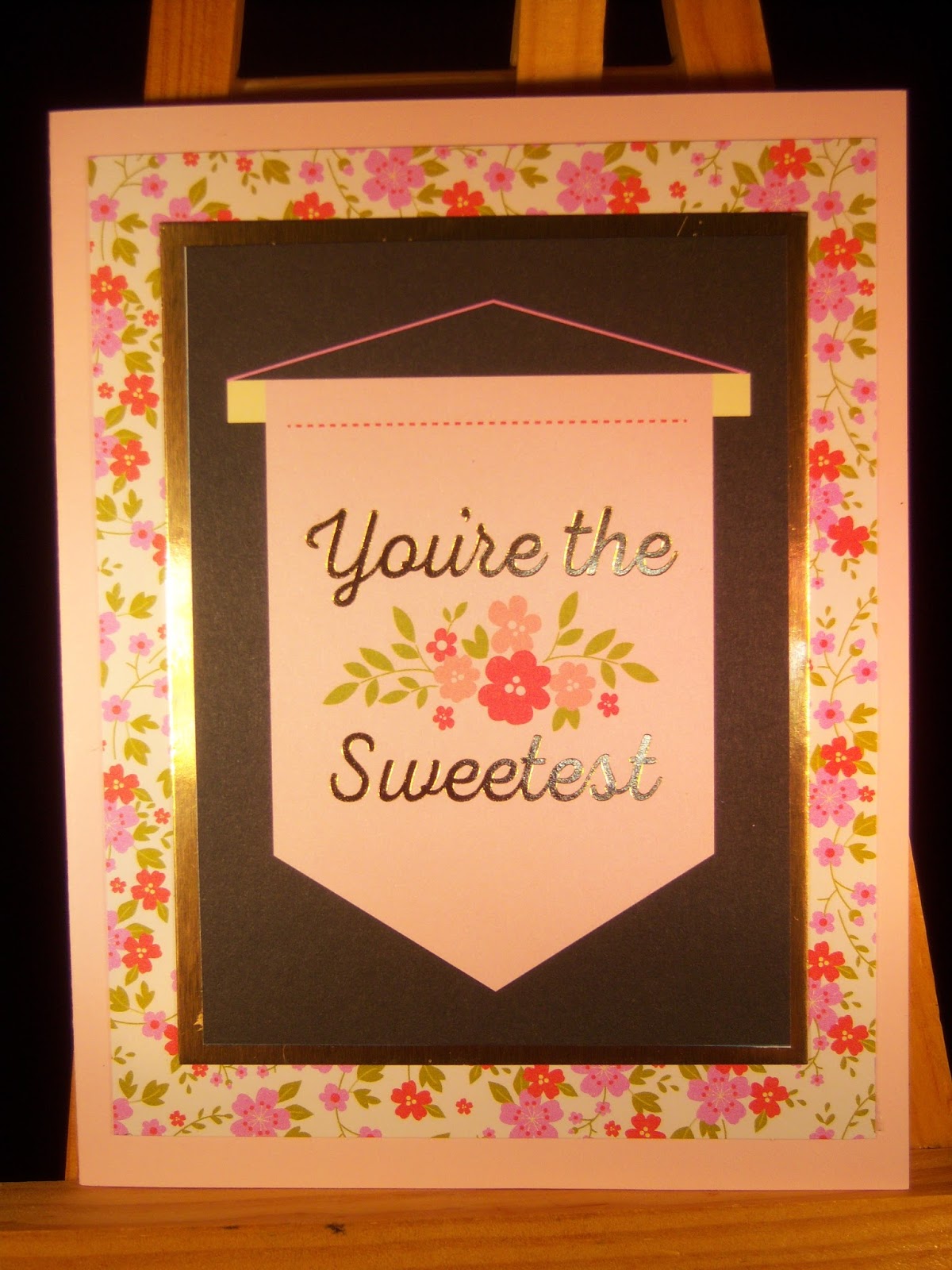 Scrap-n-Sew Granny: You're the Sweetest Card