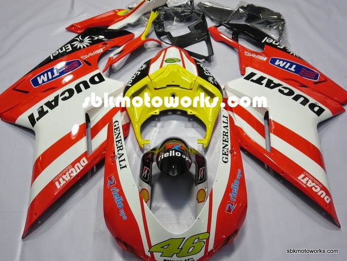 SBK Motoworks: Ducati 848 VR 46 design