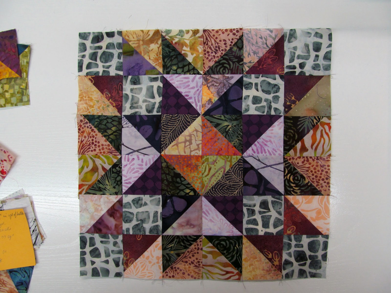 Exuberant Color : Two more blocks...............