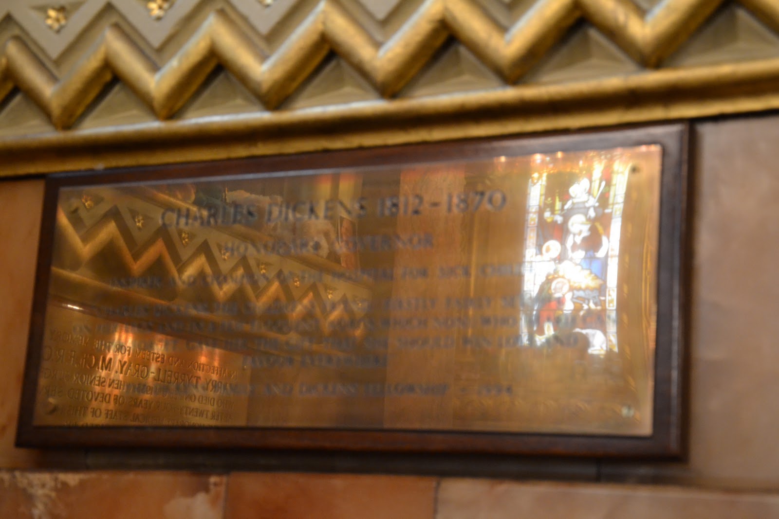 Les roses de décembre: The Chapel of St. Christopher and the GOSH ...