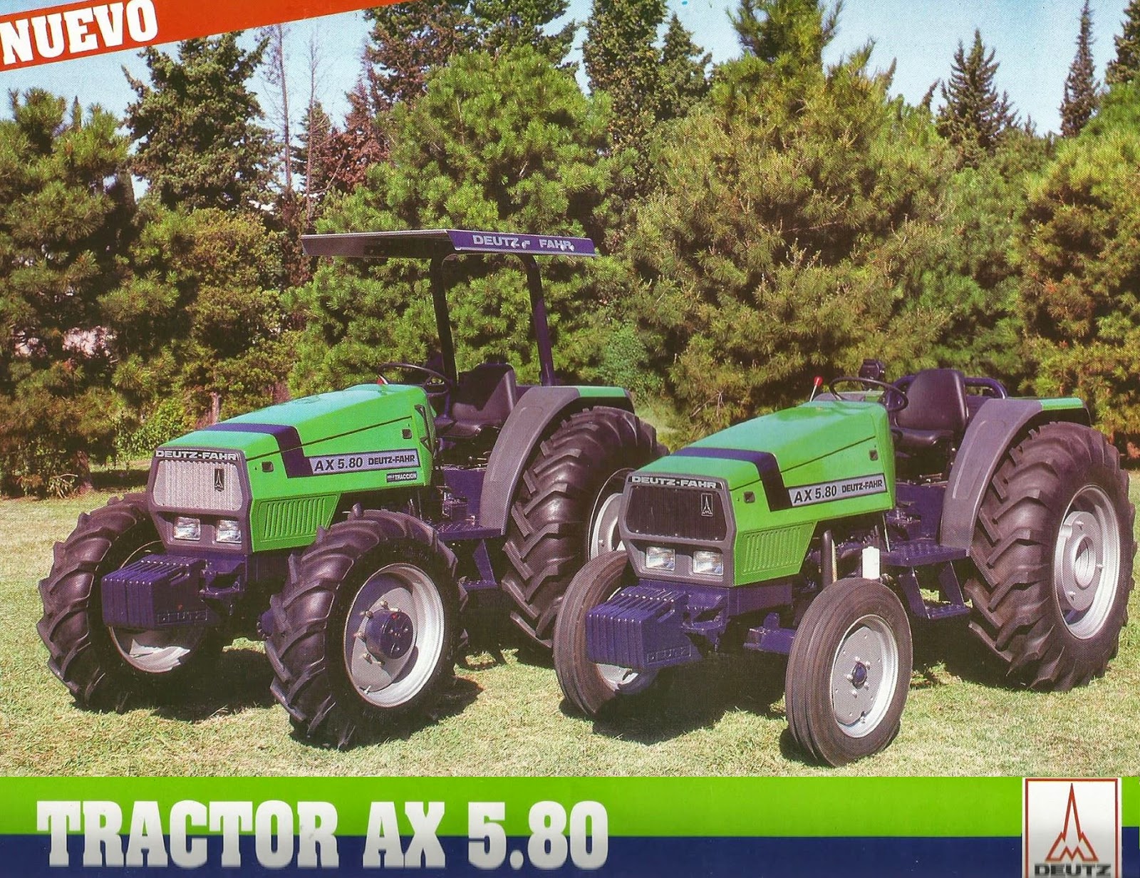 Pesados Argentinos: Deutz-Fahr AX 5.80 / Deutz AX 5.80