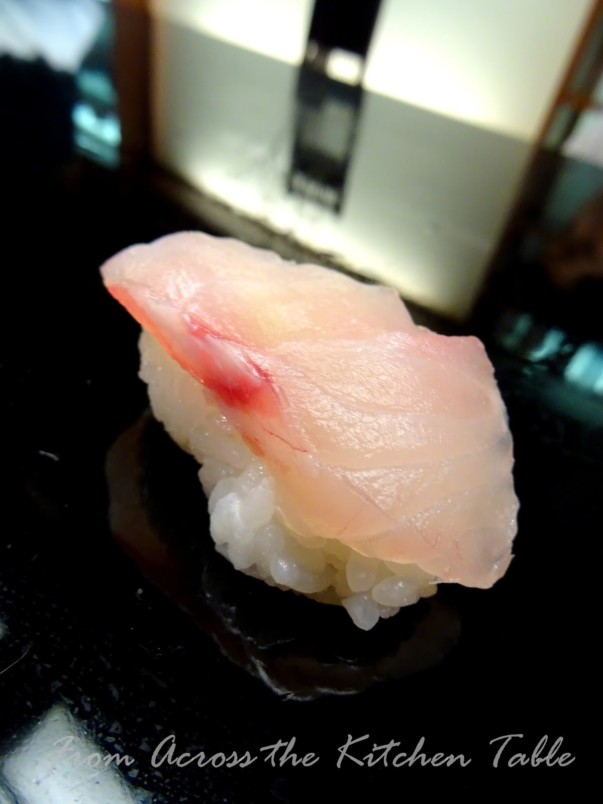 From Across the Kitchen Table: Sushi Ippei, Kanazawa, Japan