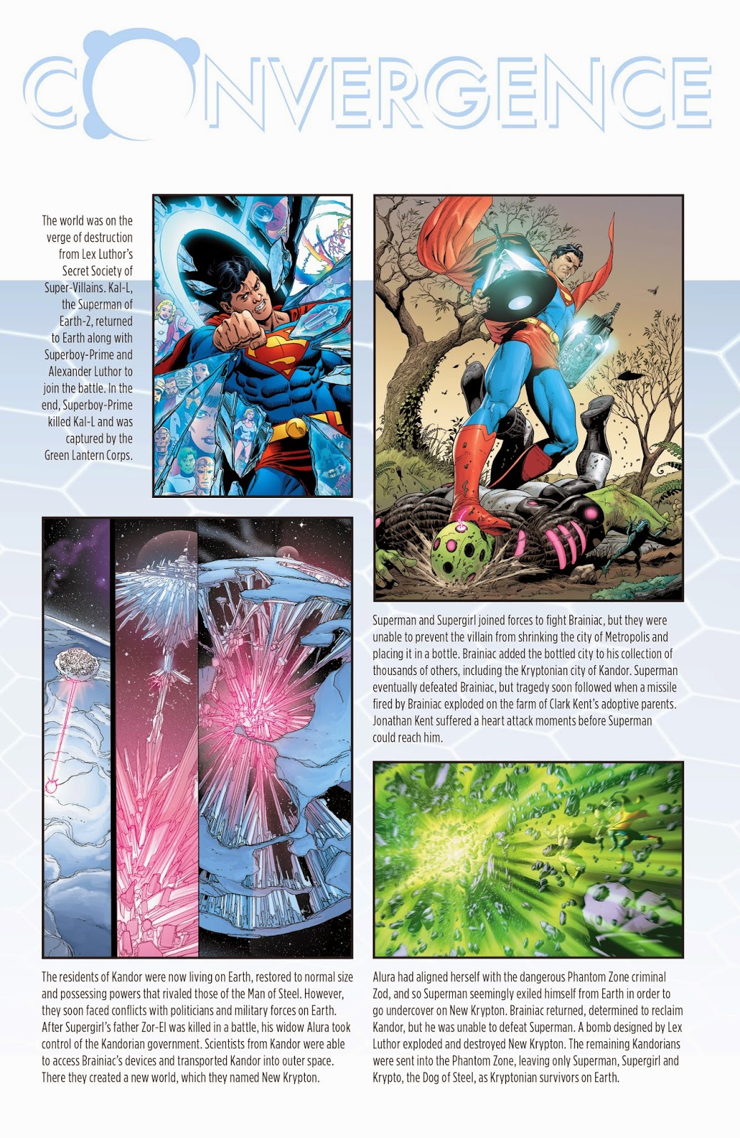 Weird Science DC Comics: Convergence: Superman #1 Preview