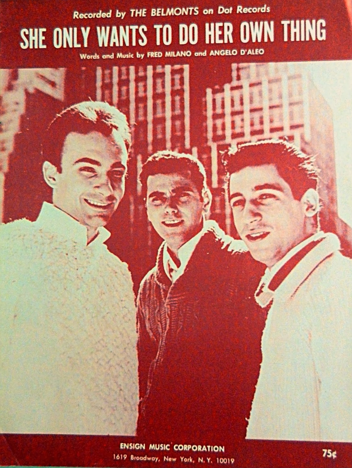 WHITE DOO-WOP COLLECTOR: THE BELMONTS Without DION