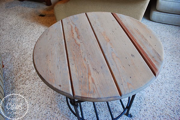 Sweet Chaos Home: A Weathered Table