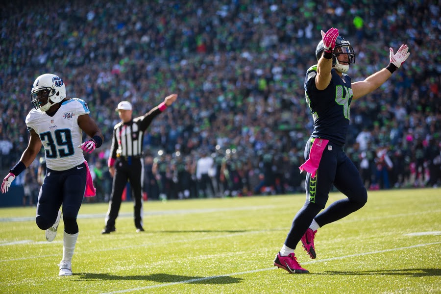 Jordan Stead: Seattle Seahawks vs. Tennessee Titans | Seattle, Wash.
