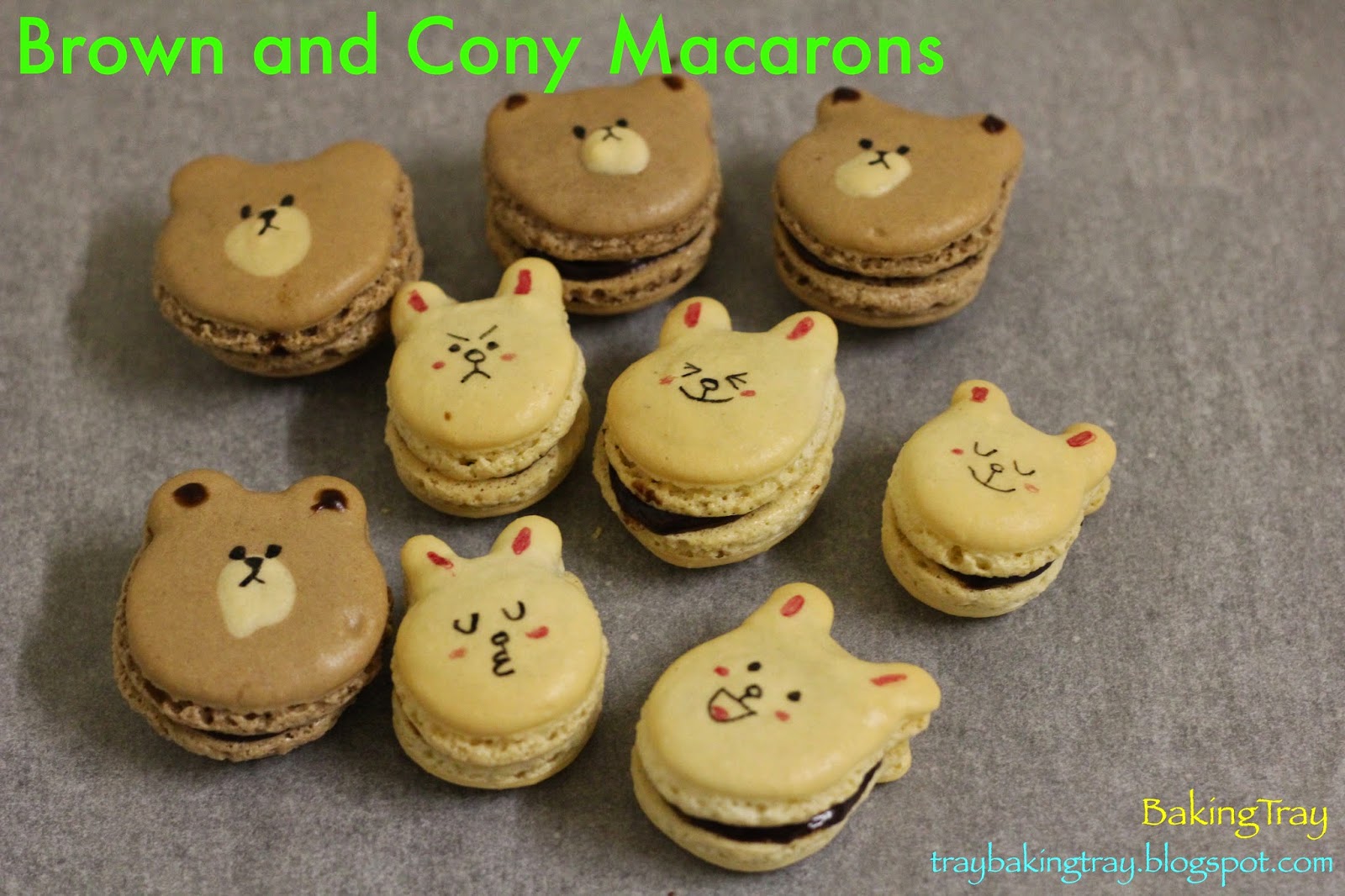 BAKING TRAY ~\________/~: Macaron menu!!!!!