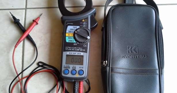 Digital Tang Ampere KYORITSU 2009R AC/DC | PLN Rayon Sape