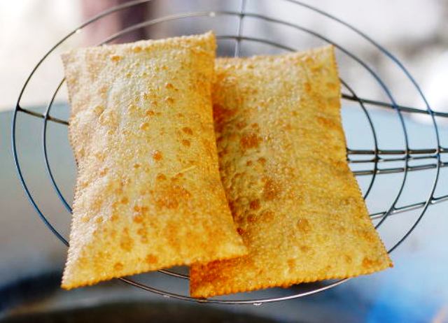 Boas de garfo: Pastel