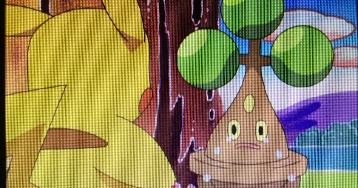 Bonsly in Pikachu's Ghost Carnival