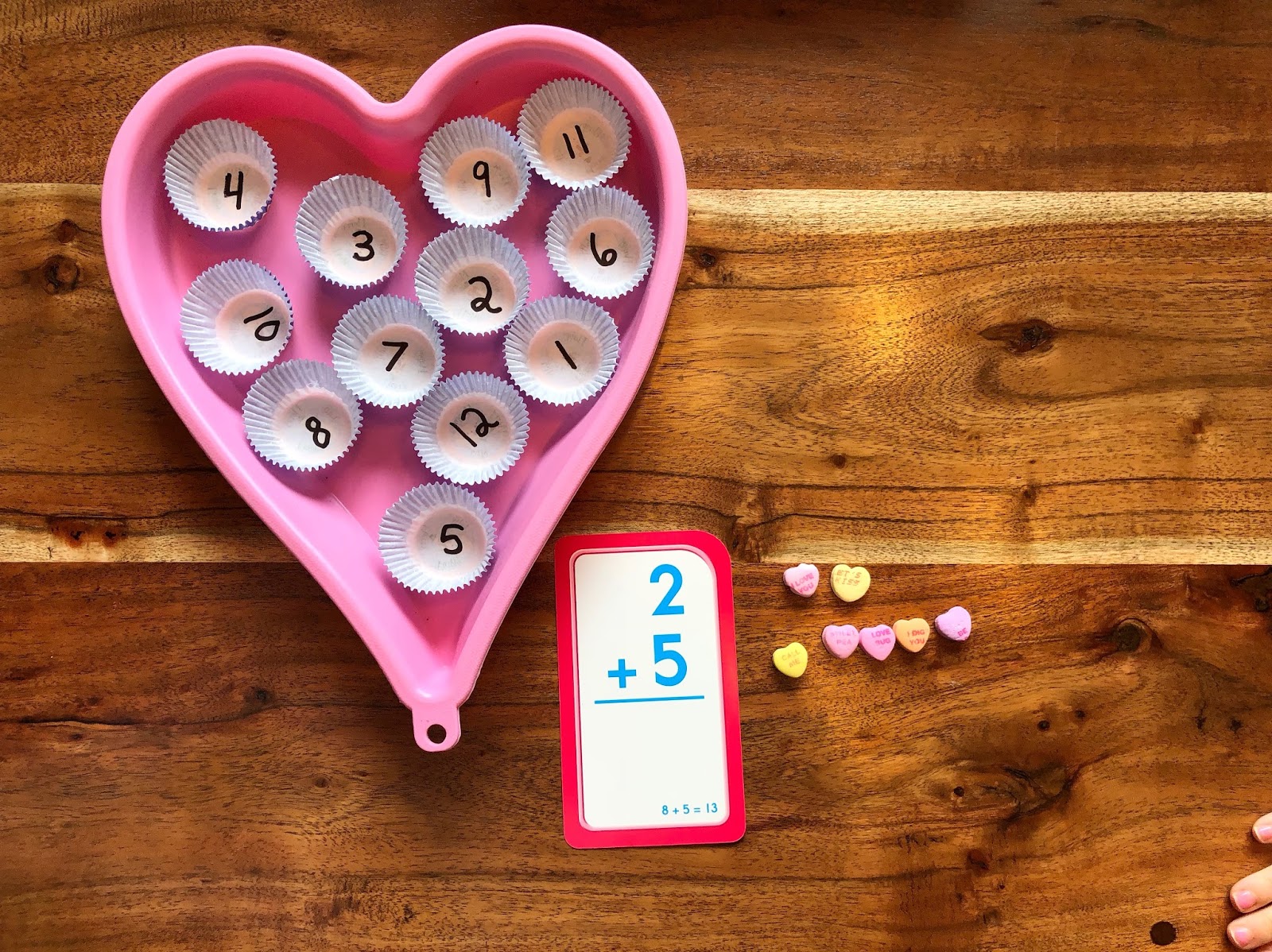 Candy Heart Numbers and Math Activities – Tidbits and Tutus